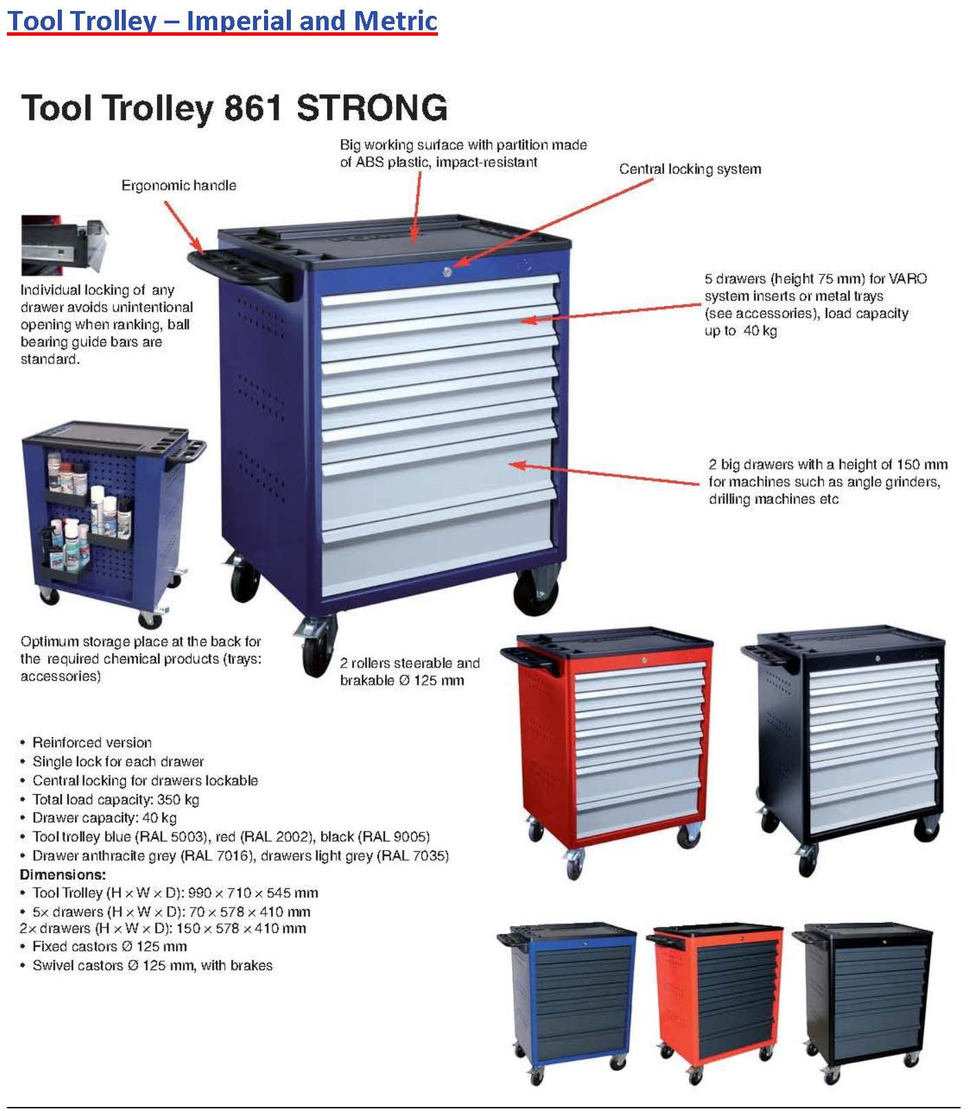 Tool Trolleys